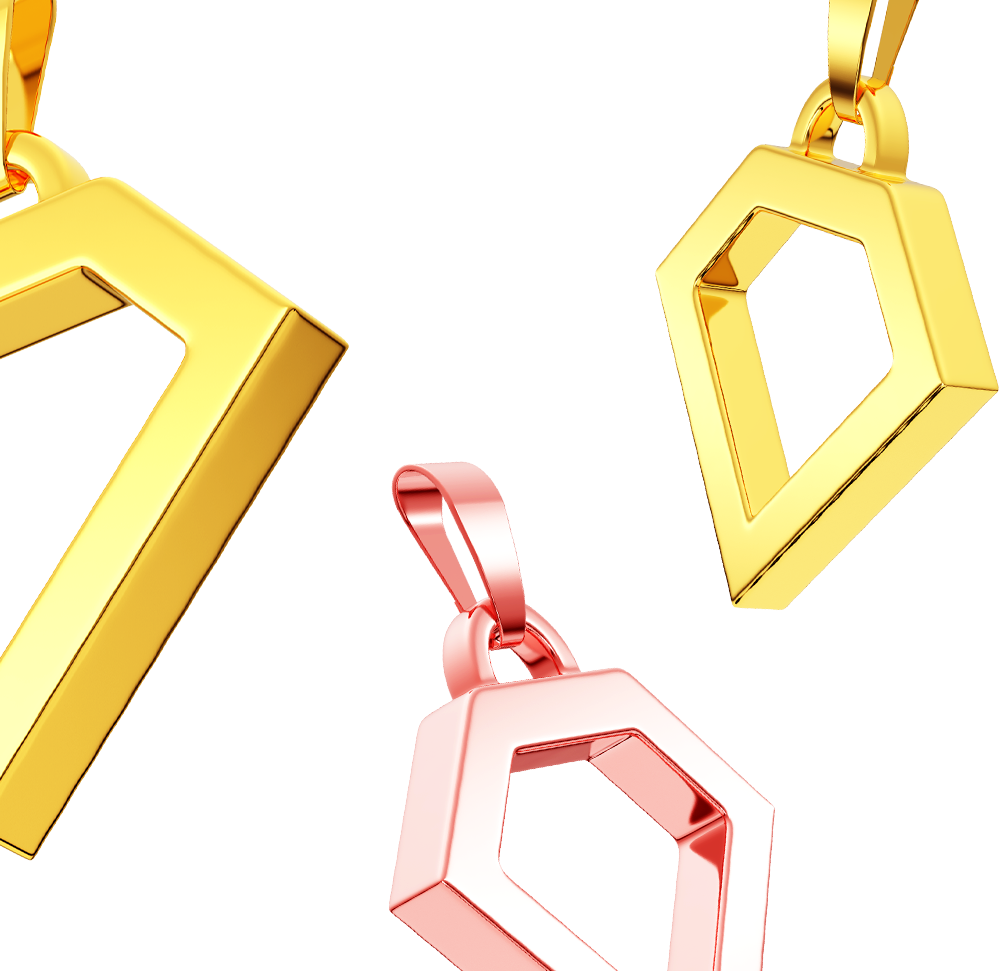 0800 Don Rouch Plated Soul Pendant - 0800 Don Rouch